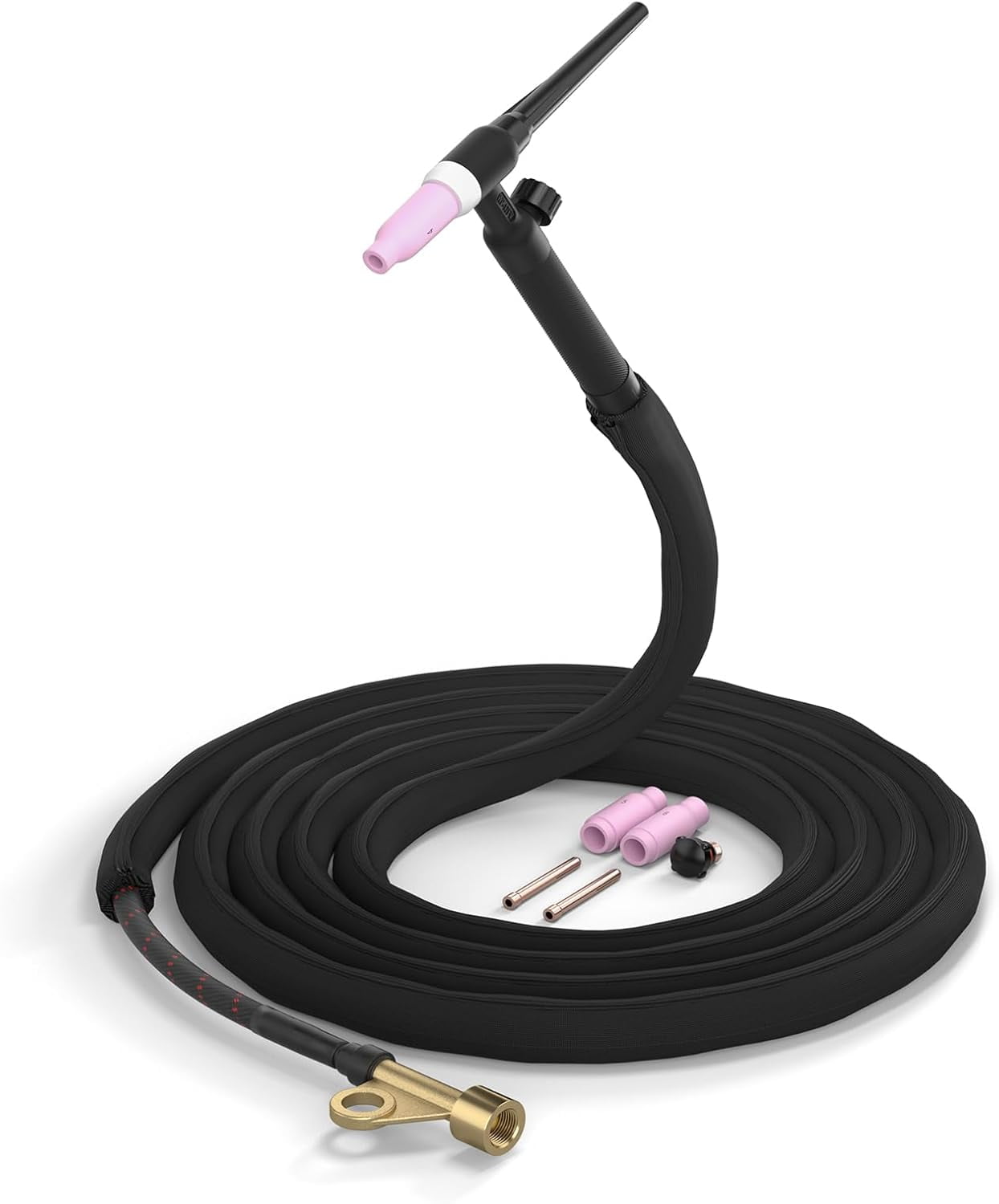 Tig Welding Torch WP-17FV(Gas-Valve Head) Flexible Head Air-Cooled TIG ...