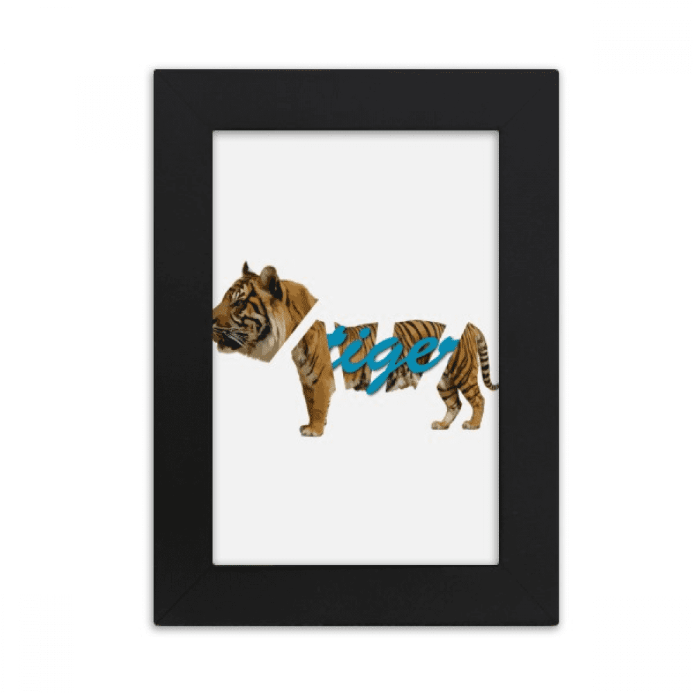 tiger body zoong restructu desktop photo frame picture display art ...