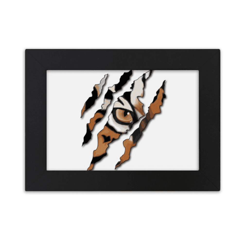 tiger eyes tear fart deco fashion desktop photo frame ornaments picture ...