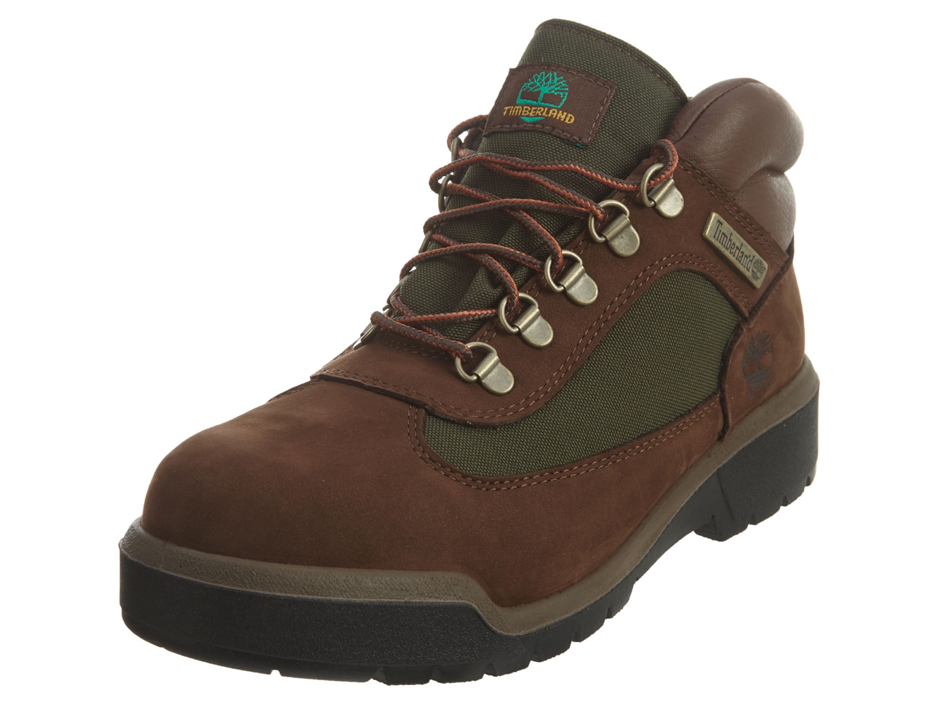Timberland Field Boot Mid Lace Up Waterproof Chocolate - Walmart.com