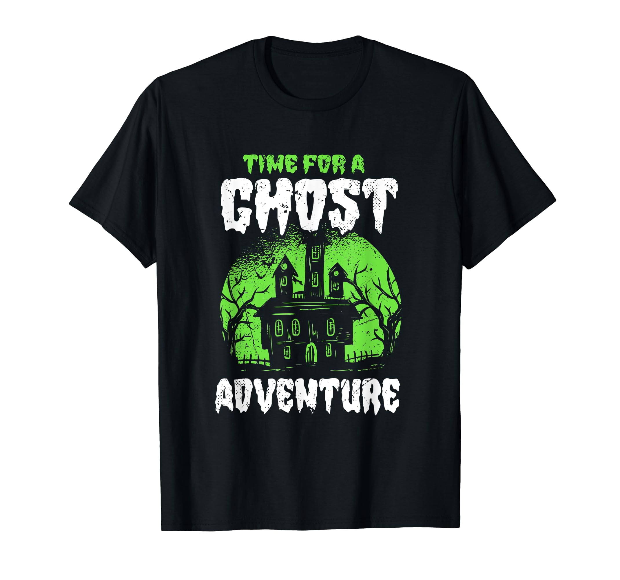 time for ghost adventure paranormal ghost hunter T-Shirt - Walmart.com
