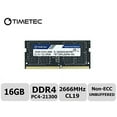 Timetec 16GB DDR4 2666MHz PC4-21300 Laptop RAM Upgrade, Dual Rank, 260 ...