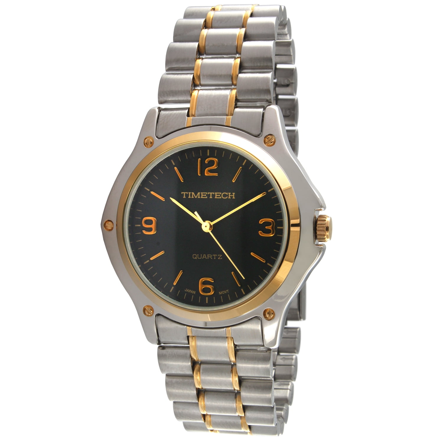 timetech 2678m men's two-tone watch - Walmart.com