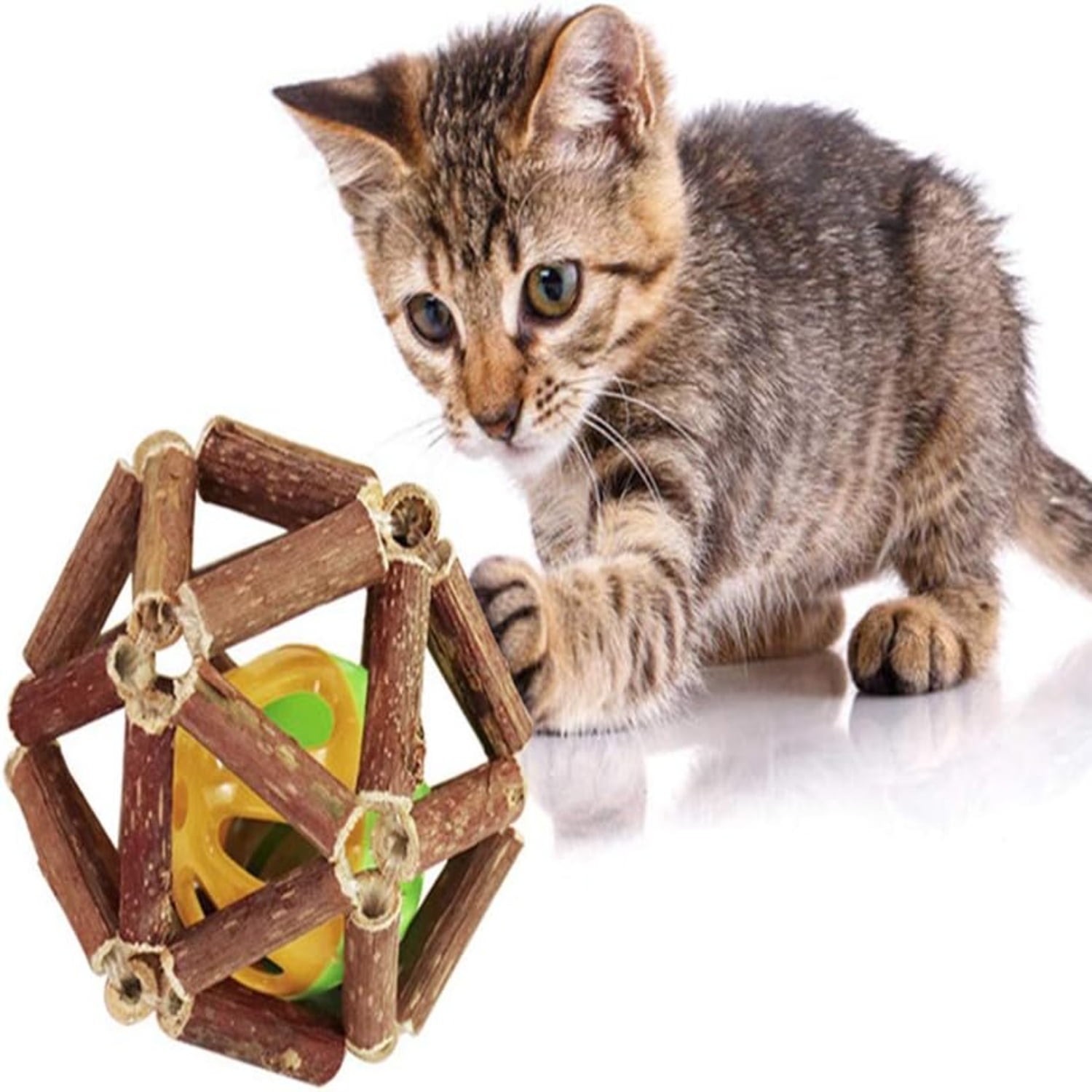 ting Teething Toy for Feline Friends - Silvervine Chew Stick and ...