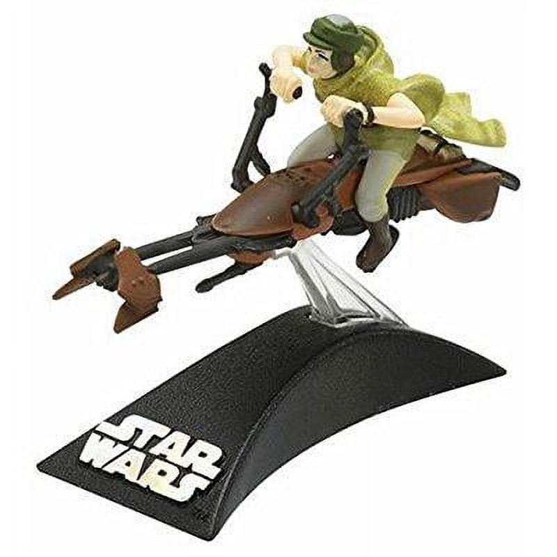titanium series star wars 3 inch vehicle leia's speeder bike - Walmart.com