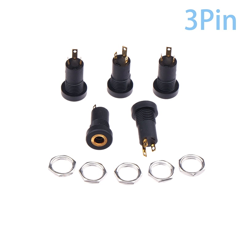 @#titlePre001 5Pcs 3/4Pin PJ392A Audio Jack Socket 3.5MM Headphone ...