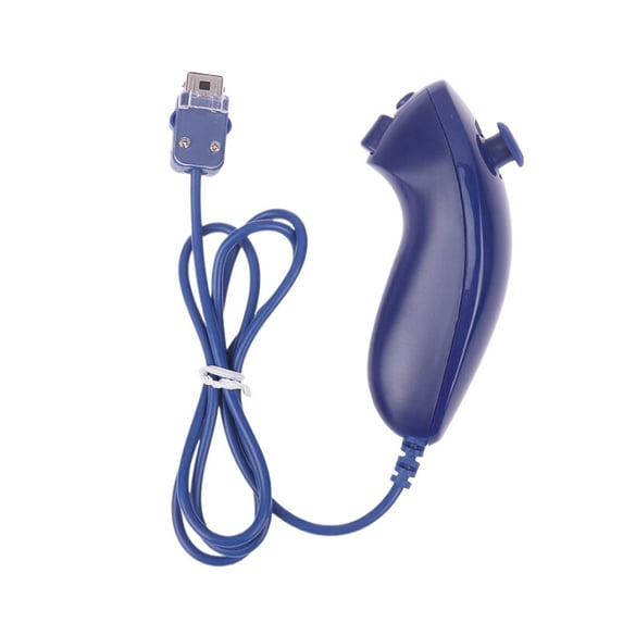 @#titlePre001 Wired Nunchuck For Wii U Joystick Game Controller Hand ...