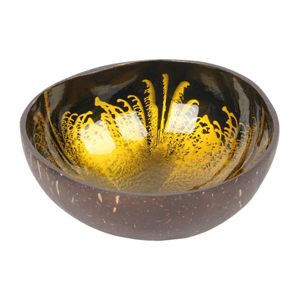 tkerinse Coconut Bowls, Natural Coconut Shell Bowl, Coconut Decorative ...