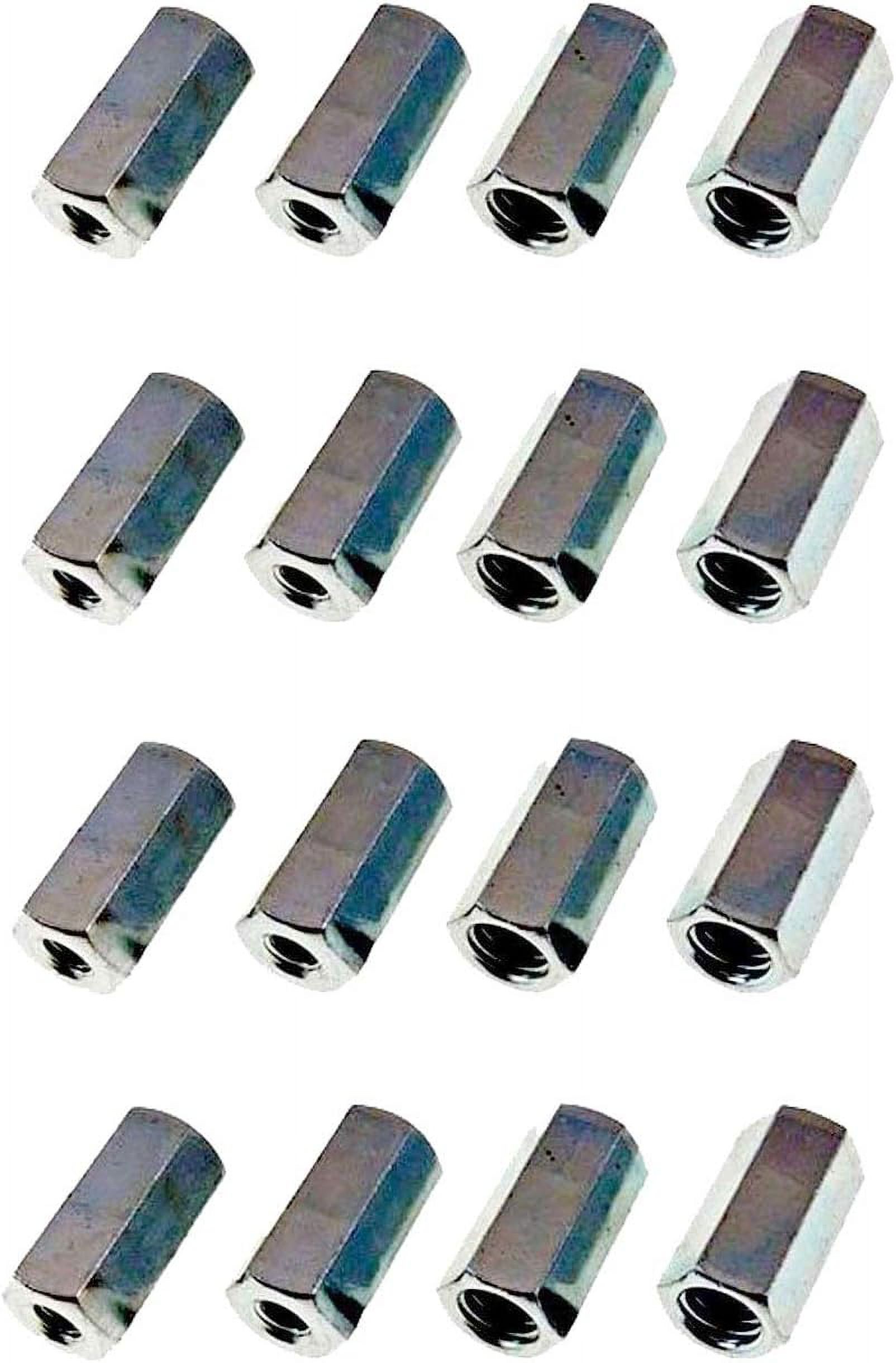 to 1/4-20 x 1" Long Coupling Reducer Nut, Reducer Hex Coupling Nuts ...