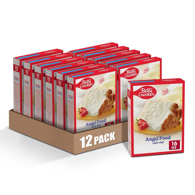 to Bake Angel Food Cake Mix, 16 oz. (Pack of 12) - Walmart.com