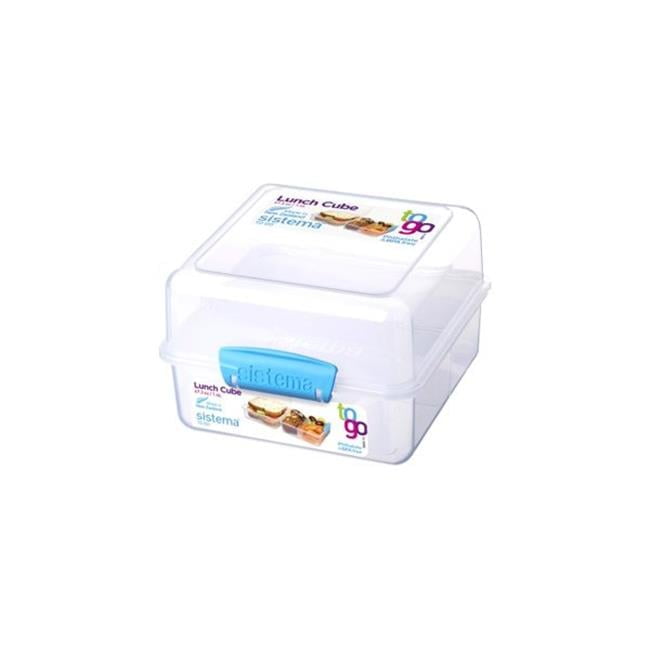 to Go Collection Bento Cube Lunch Box - Pack of 4 - Walmart.com