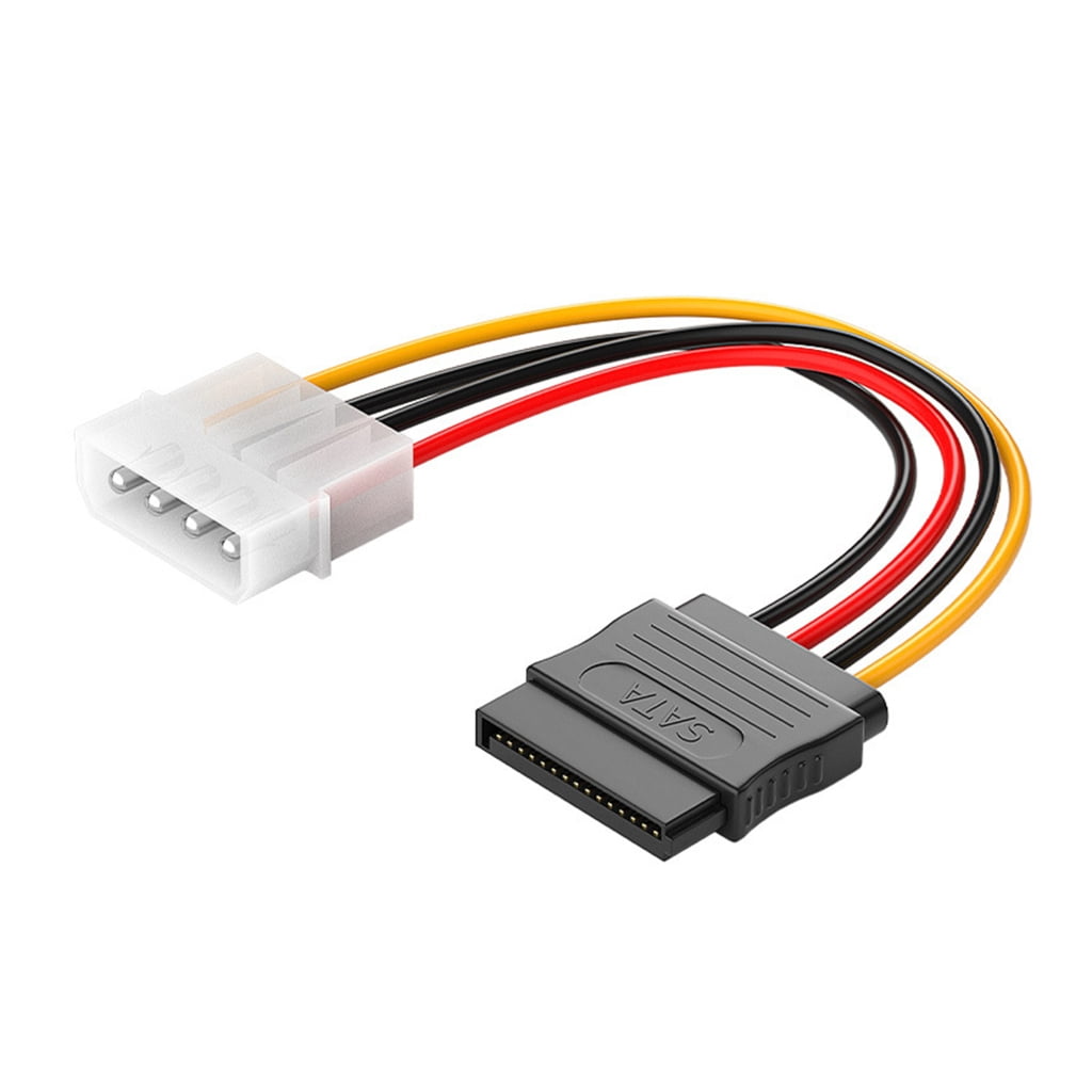 to IDE Power Cable 4 Pin to 15 Pin Extension Cable for Hard Drives ...