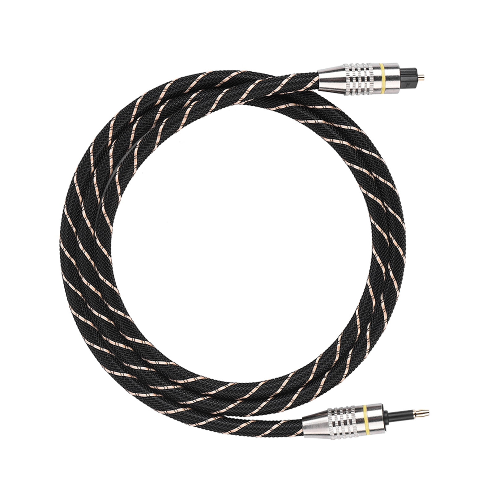 to Mini Plug 3.5mm Optical Fiber Digital Audio Cable SPDIF Gold Plated ...
