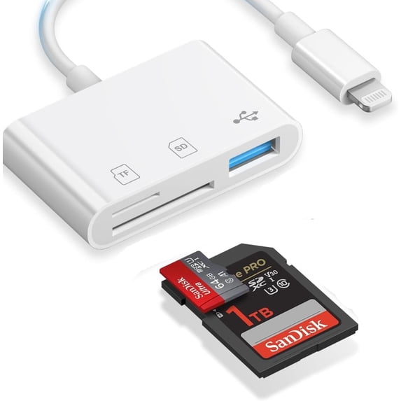 to SD Card Reader for & ,Supports SD/TF/XD/MS Cards,Plug and Play ...
