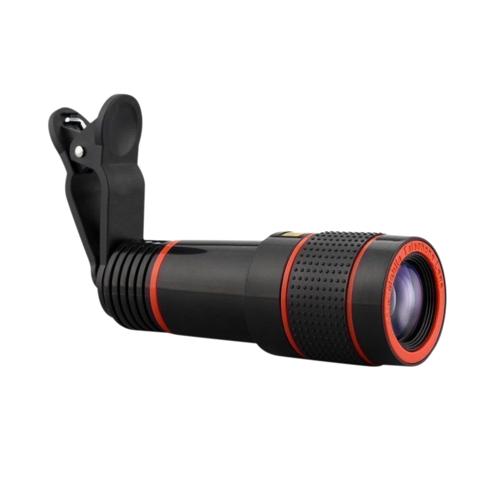 HD 12x50 Monocular - HD Optical System, MRAD Reticle, Utility Clip ...