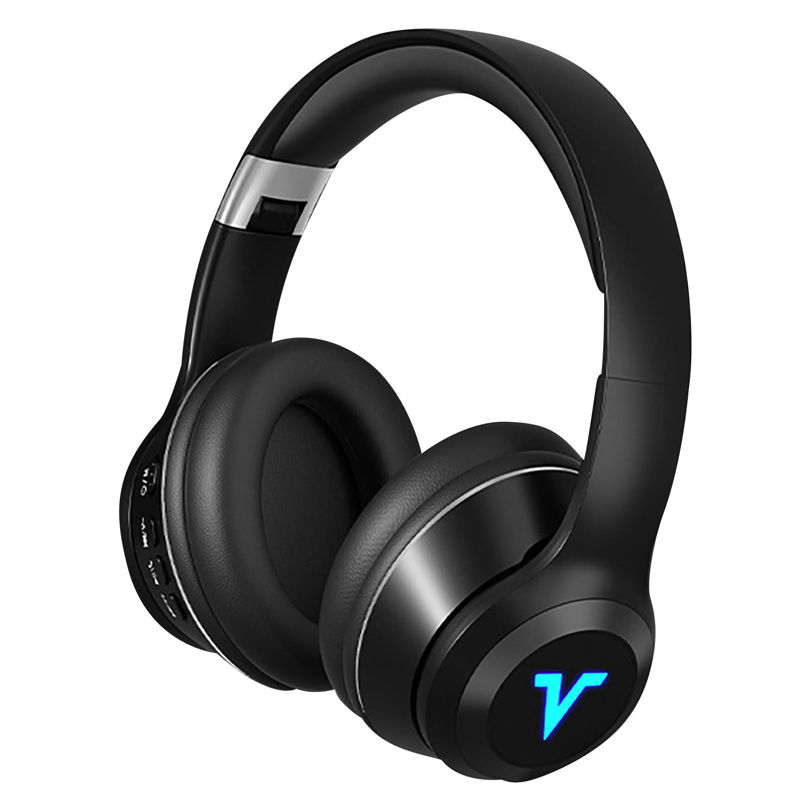 Headphones Wired, On-Ear Headphones with Microphone and Volume Control ...