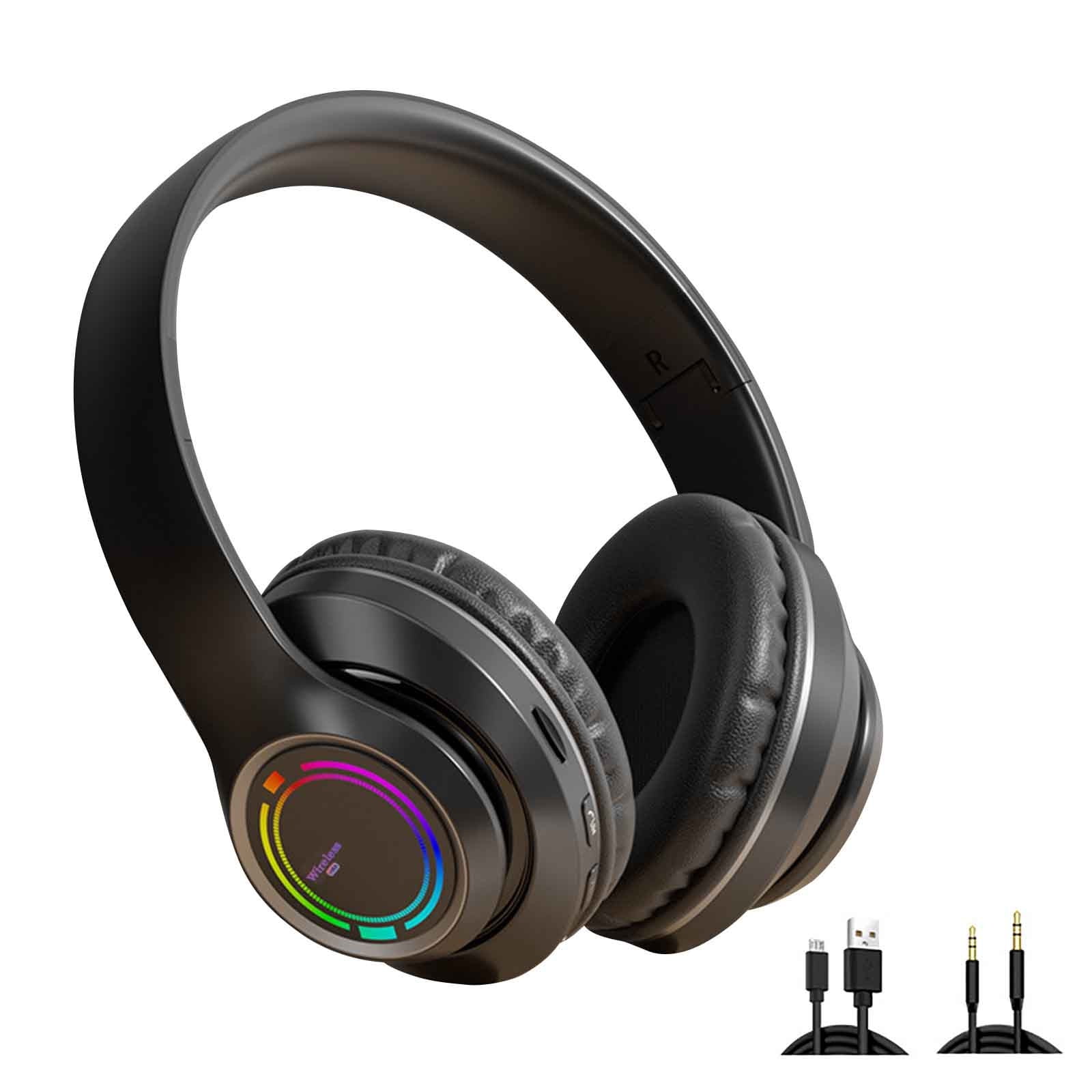 Adaptive Active Noise Cancelling Headphones Driven by 6 Mics, Super Foldable Design, 60H ...