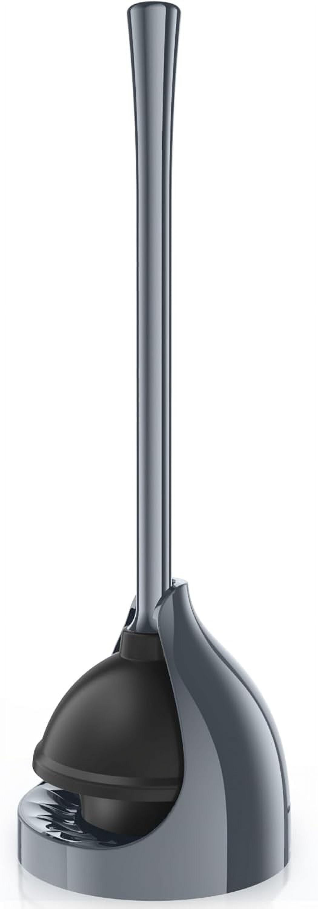 Toilet Plunger with Holder, Plunger with Unique Holder for 5.7-inch ...
