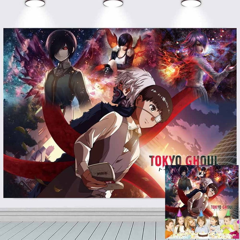 tokyo ghoul Backdrop Banner Party Supplies Poster Movie Theme ...
