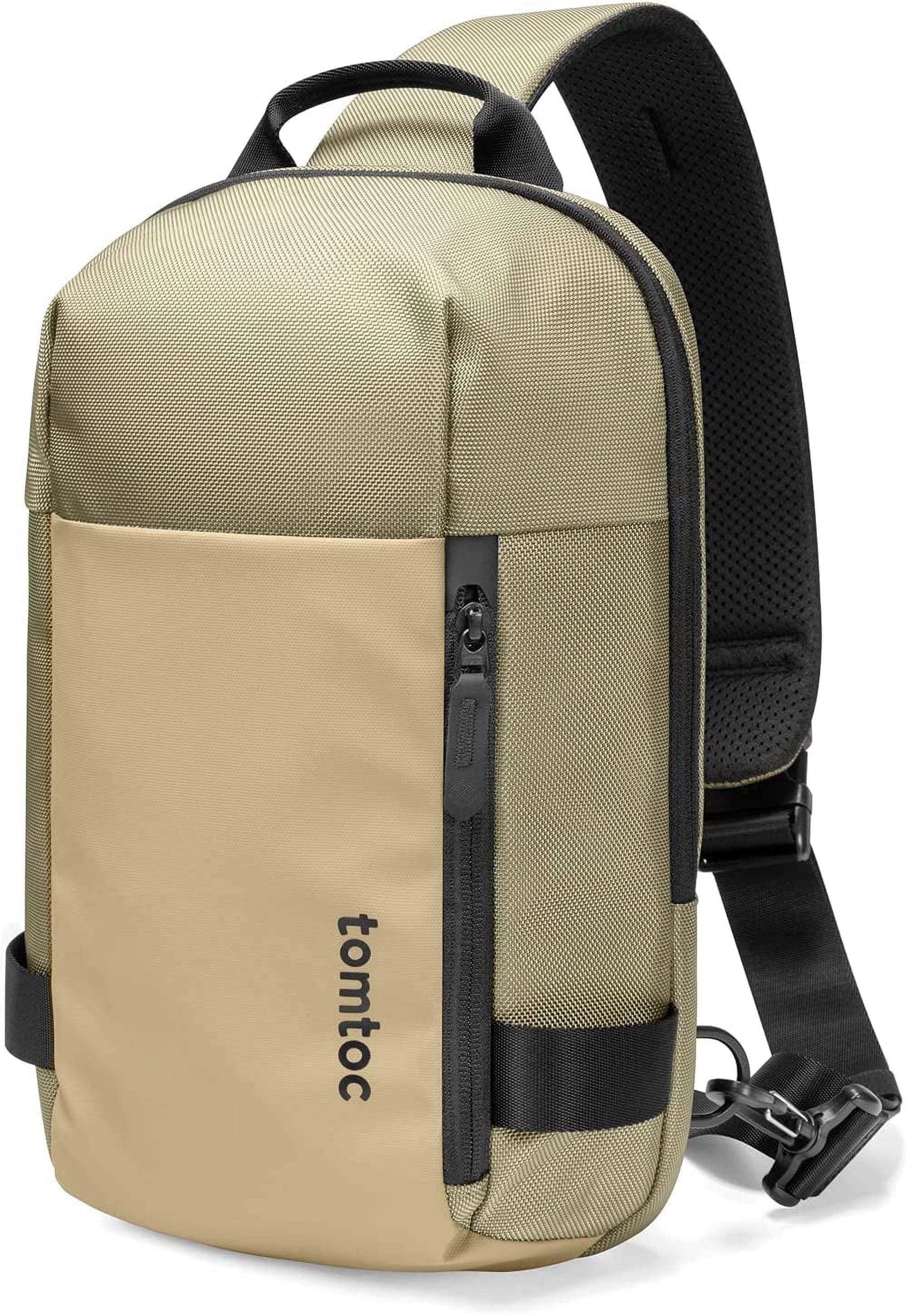 tomtoc 5L Compact Sling Backpack for Men Women, Lightweight Crossbody ...