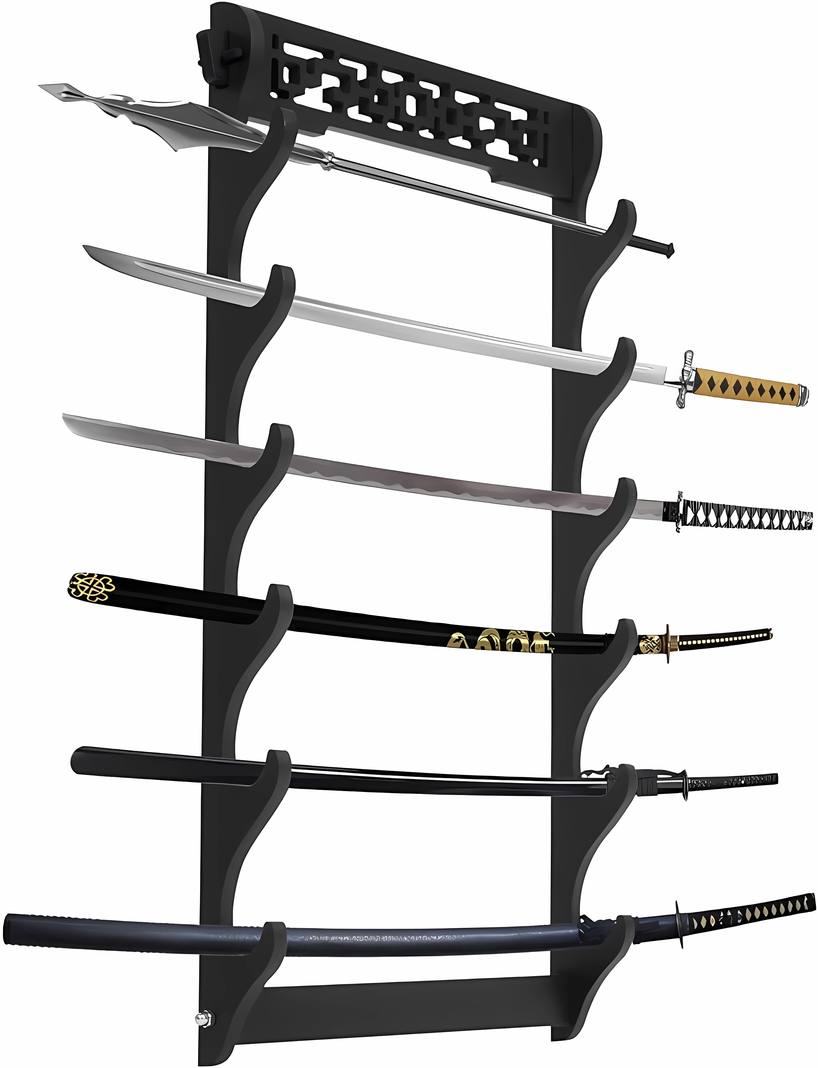 40" Bokken Sword, Japanese Kendo Katana Wooden Samurai Training Sword ...