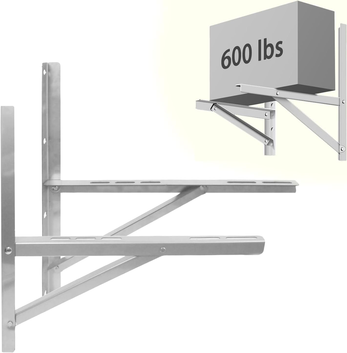 tonchean Outdoor Wall Mounting Bracket for 9000-36000 BTU Universal ...