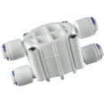 tooloflife 1/4" Port 4 Way Auto Shut Off Valve with Quick-Connect ...