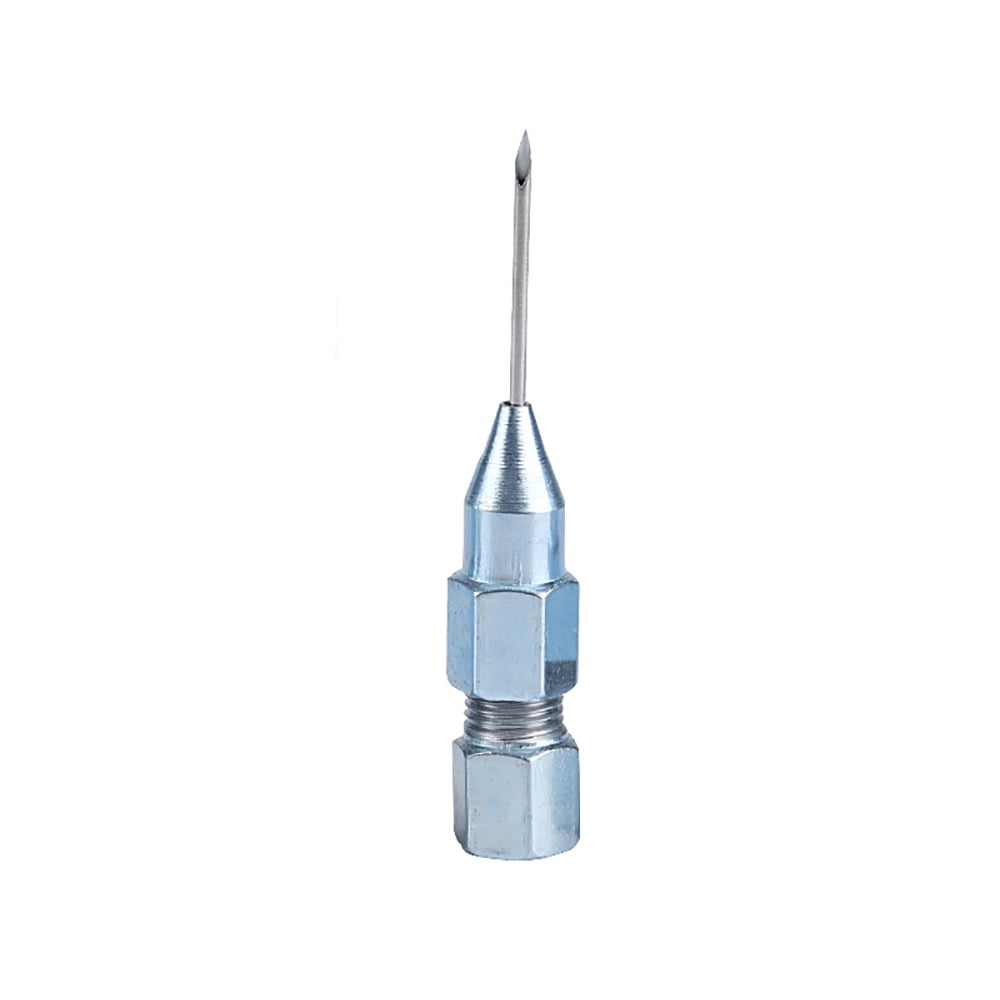 tooloflife 1/4pcs Needle Nose Dispenser Grease Dispenser Adapter Silver ...