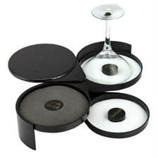 Greenco 3 Tier Glass Rimmer, Black - Walmart.com