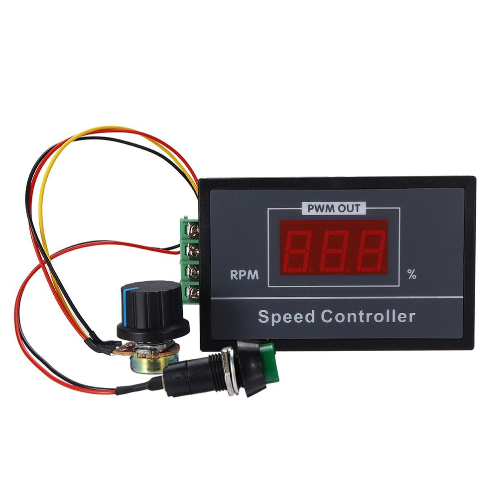 tooloflife DC 6-60V 30A Speed PWM Controller Motor Speed Control Regulator Digital Display ...