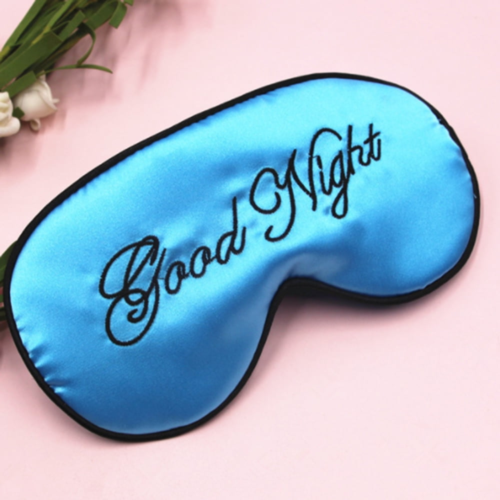 tooloflife Embroidered Eye Mask Breathable and Comfortable for Travel ...