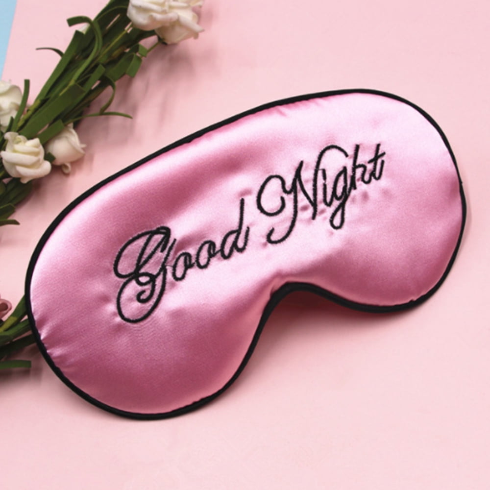 tooloflife Embroidered Eye Mask Breathable and Comfortable for Travel ...