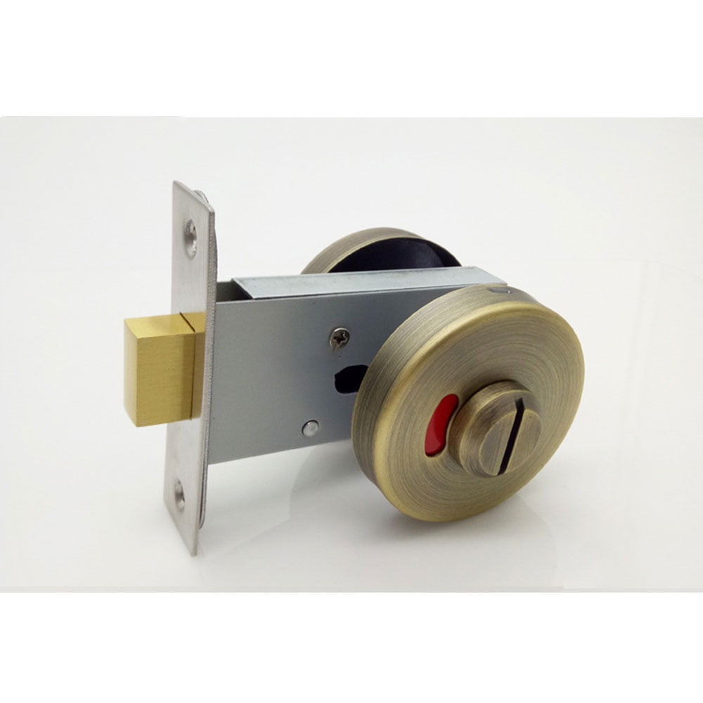 tooloflife Indicator Privacy Lock for Toilet WC Cubicles Bathrooms Door ...