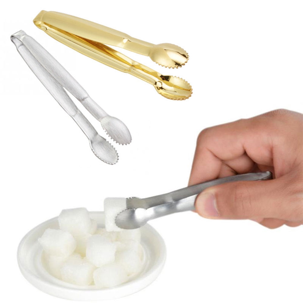 tooloflife Mini Food Sugar Ice Cube Tong Candy Appetizers Serving Clip ...