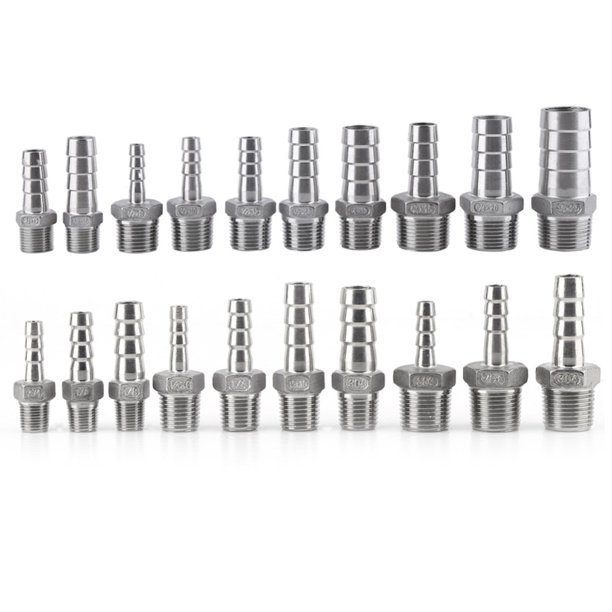tooloflife PT Hose Connector Hose Fitting Connectors 304 Stainless ...