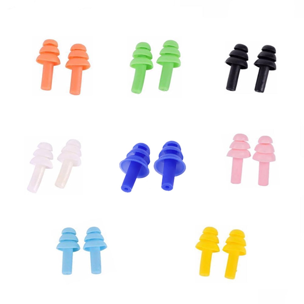 tooloflife Silicone Ear Plugs Anti Noise Snore Earplugs Noise Reduction ...