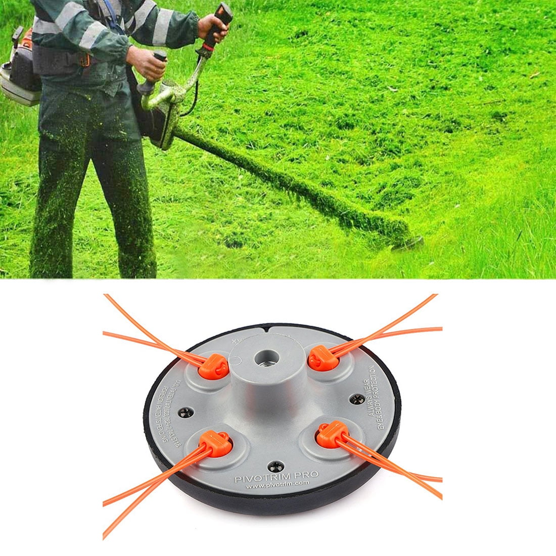 tooloflife String Trimmer Head Replacement Garden Lawn Mower Part Grass ...