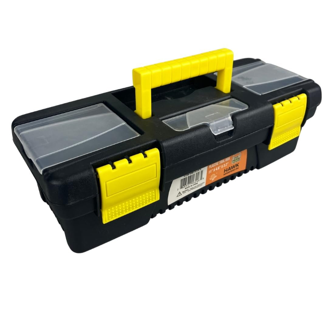 toolusa BIN BUDDY Stow Away Small Tool Box Lightweight Multipurpose Storage, 11" x 4" x 3 1/8 ...