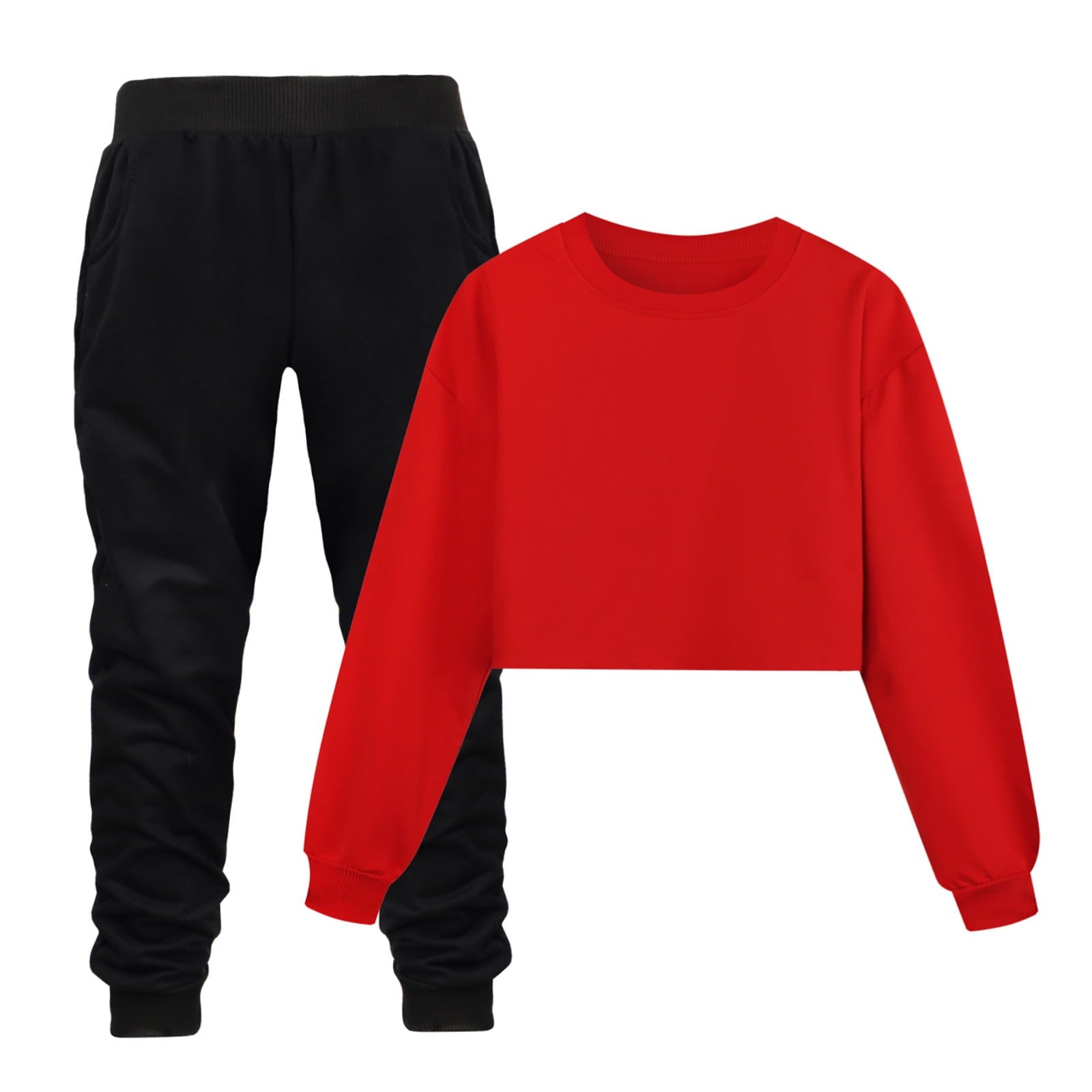 toraway Summer 5T Girls Outfits Sets Child Boys Girls Long Sleeve ...