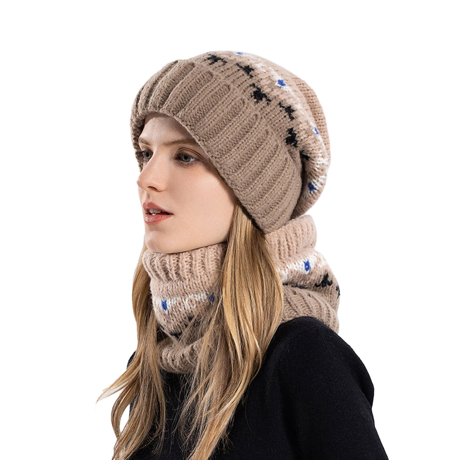 toraway Winter Kids Winter Hat Gloves Scarf Set Girls Toddler Men Women ...