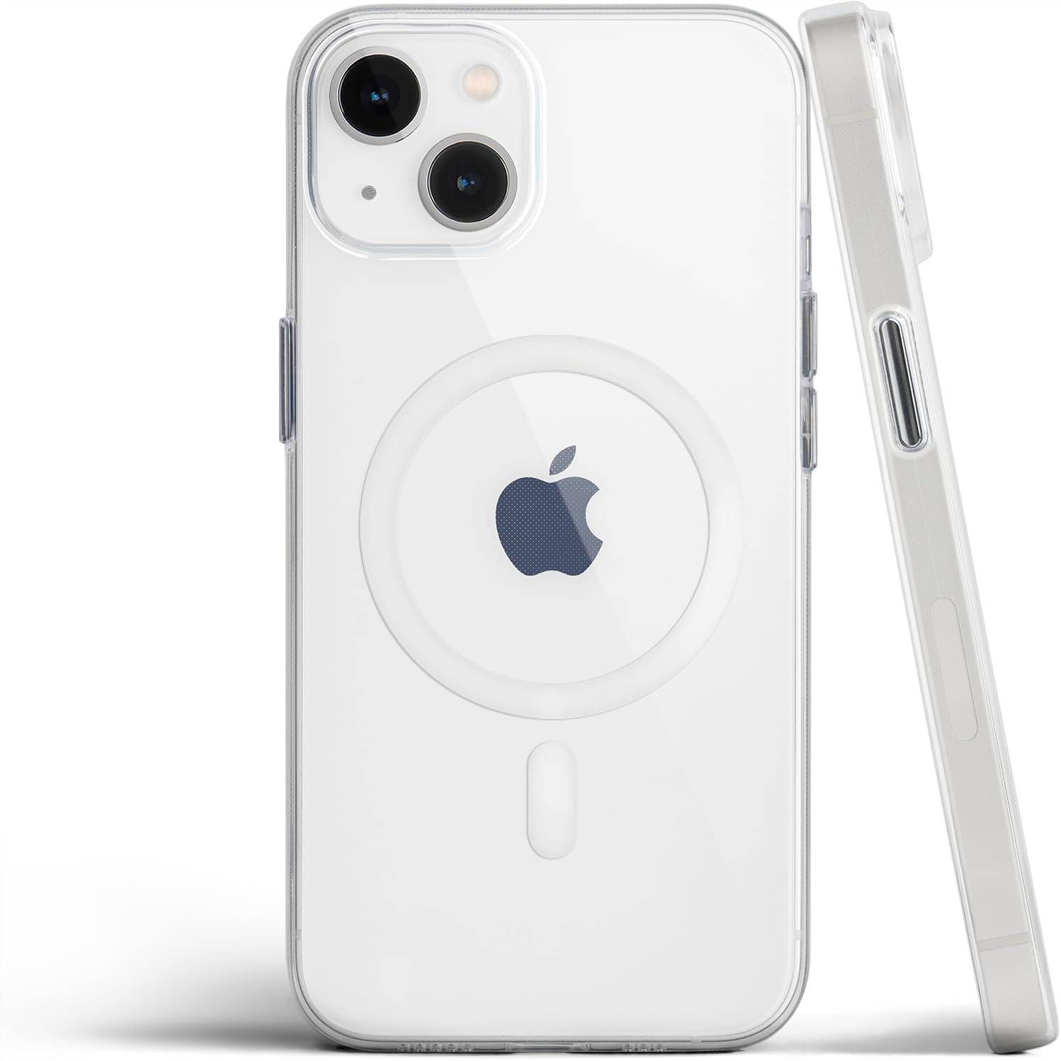 totallee Clear Case for iPhone 15 with Extra Grip, Slim Magnetic iPhone ...