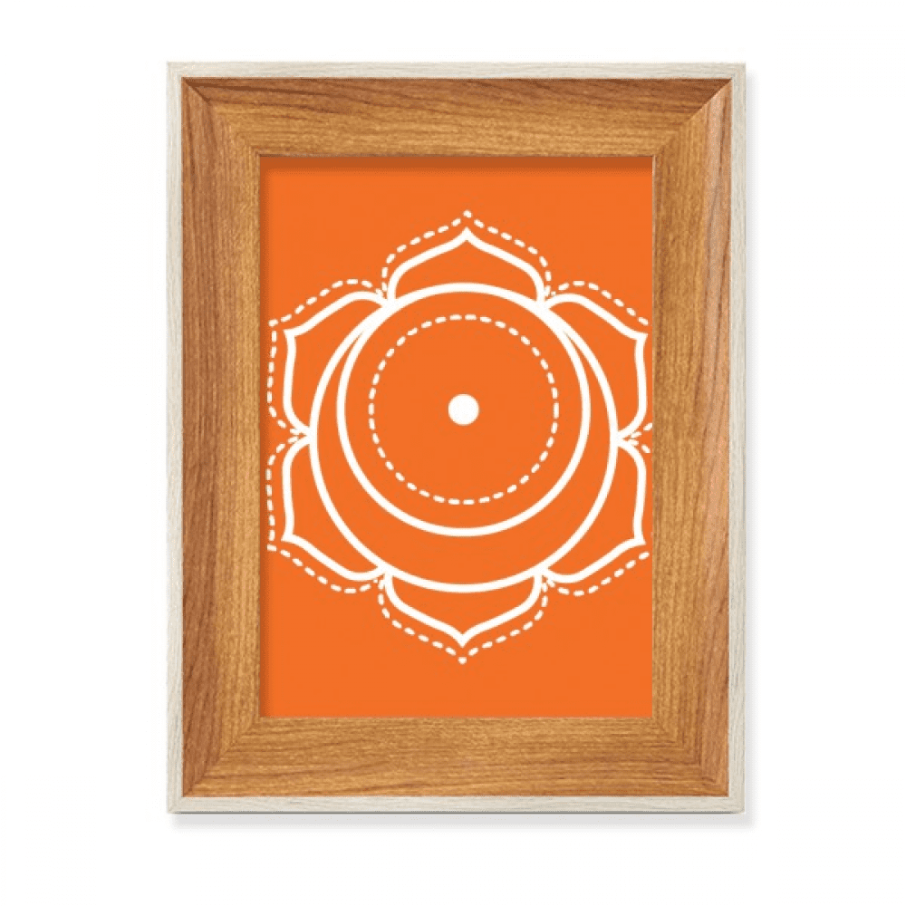 totem pattern symbol flower desktop wooden photo frame display picture ...