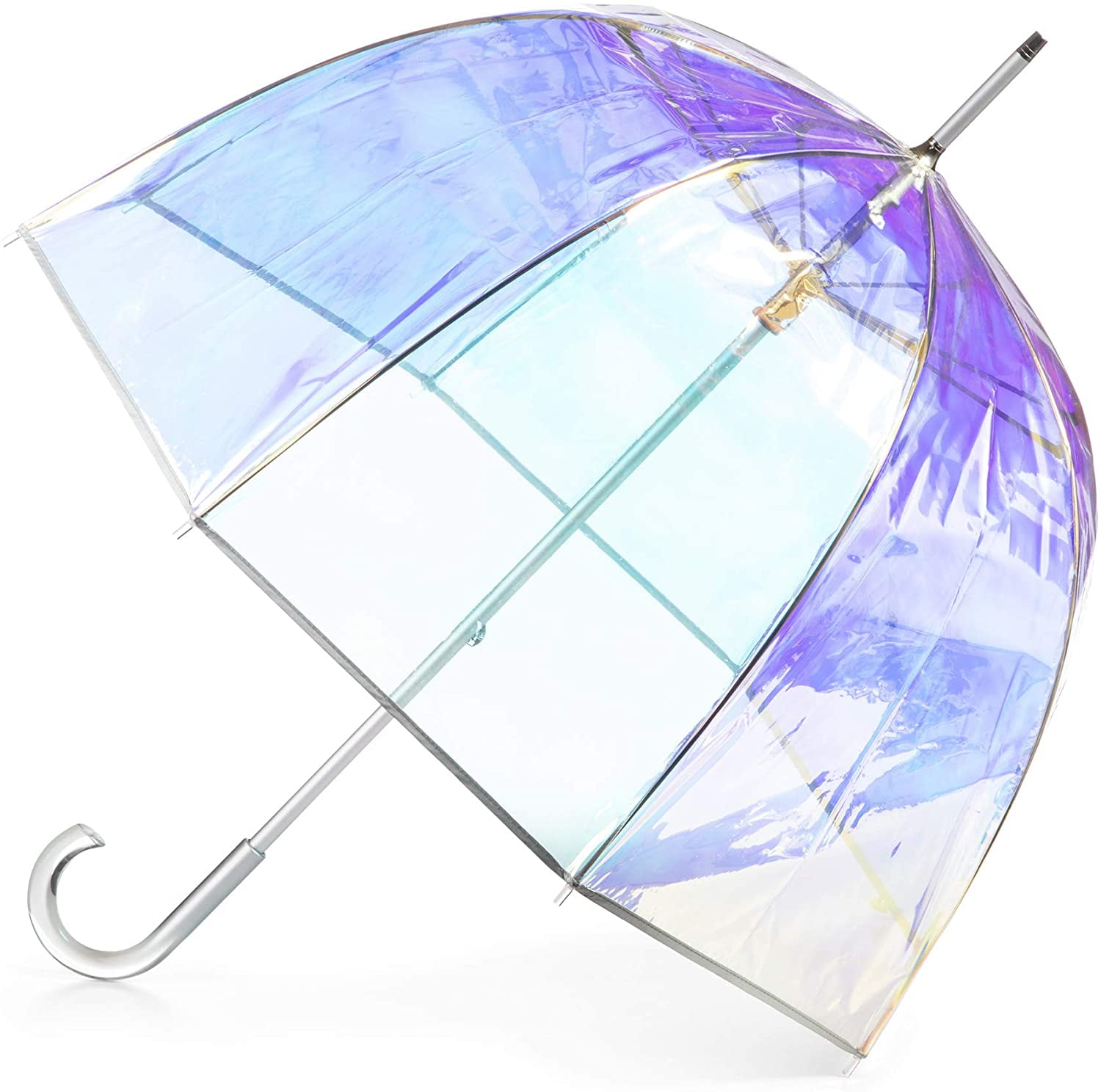 totes Adult Clear Bubble Umbrella with Dome Canopy, Lightweight Design ...