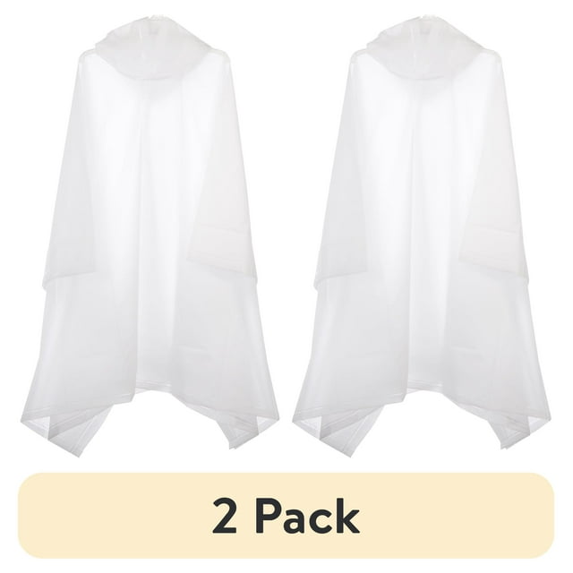 (2 pack) totes Rain Packable Lightweight Reusable Ponchos (Unisex One ...