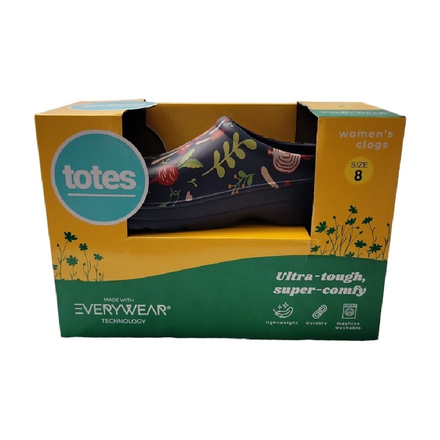 Totes Women's Ultra Durable Lightweight Gardening Clog with EveryWear¬Æ ...