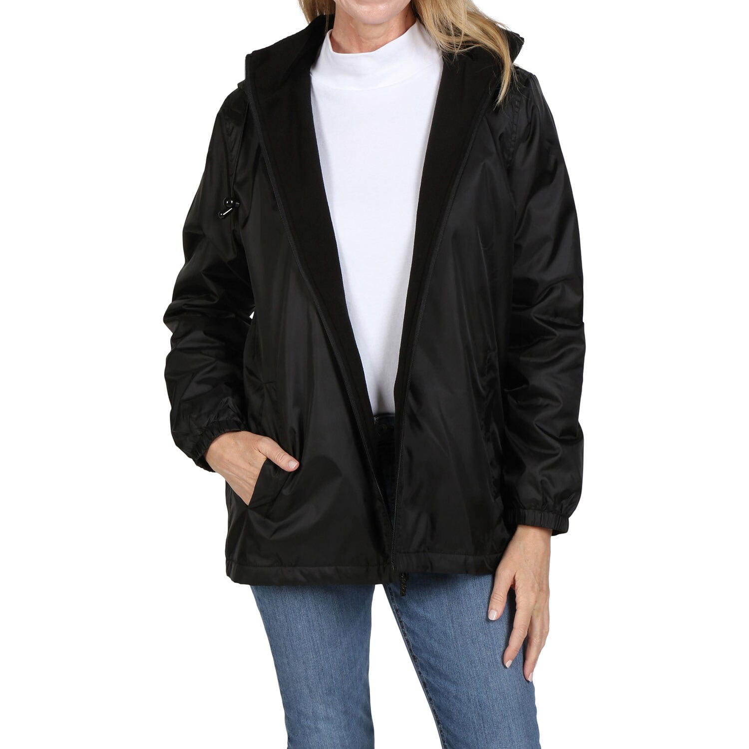 totes Womens Rain Jacket with Hood Rain Coat for Women Waterproof ...