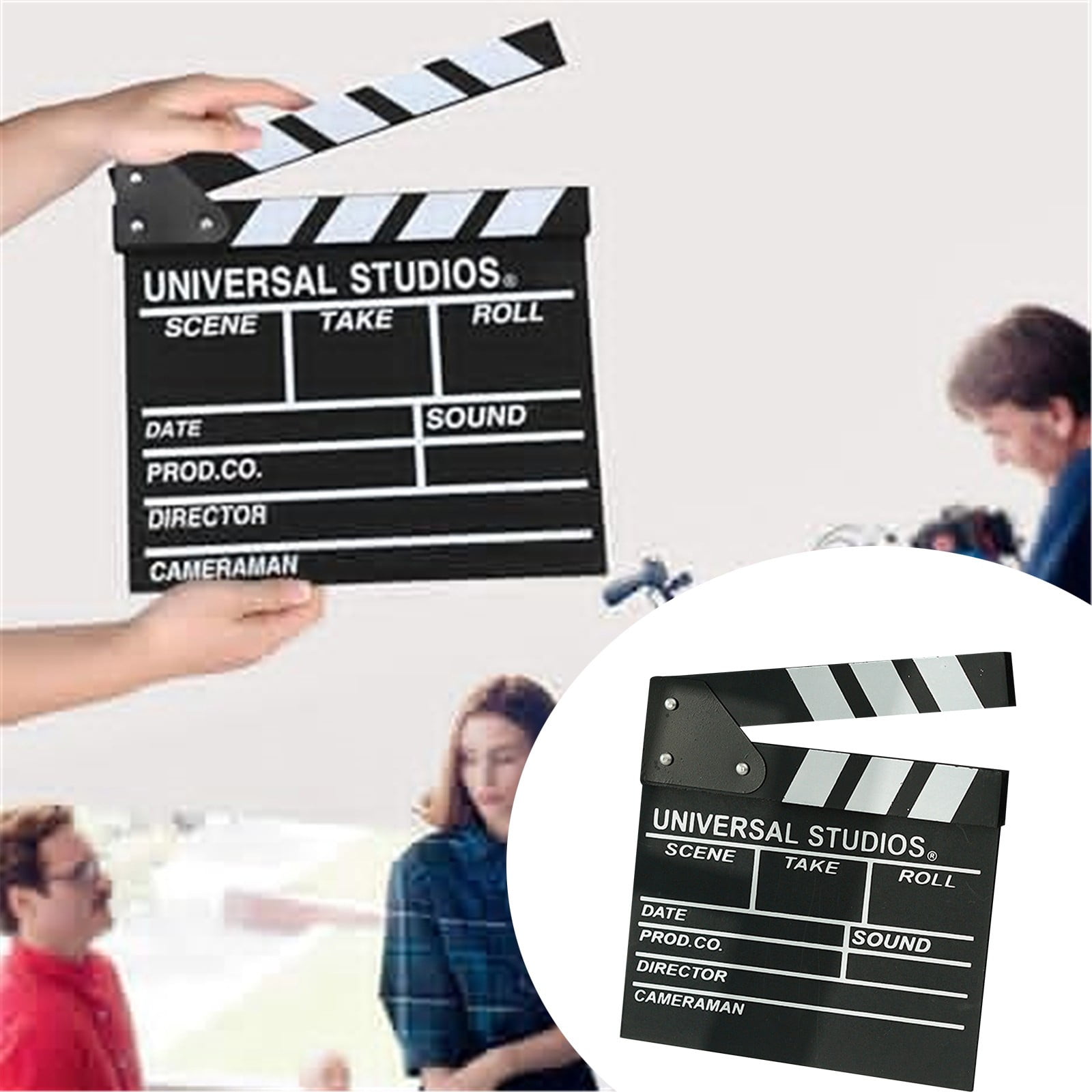 Totil Desktop Ornament TV Movie Action Board Solid Film Partition ...