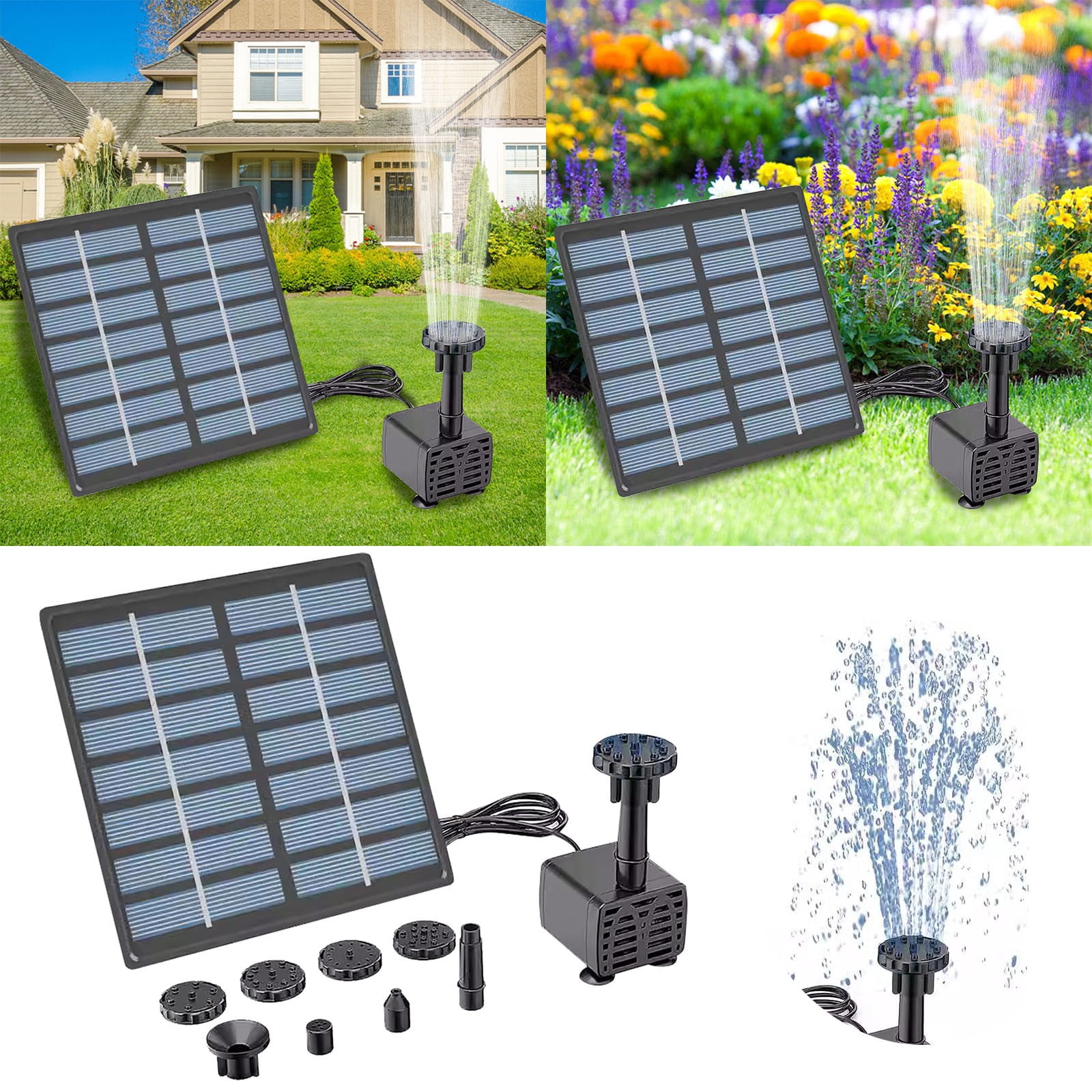totil Irrigation Supplies Solar Outdoor Pool Floating Mini Pool Garden ...