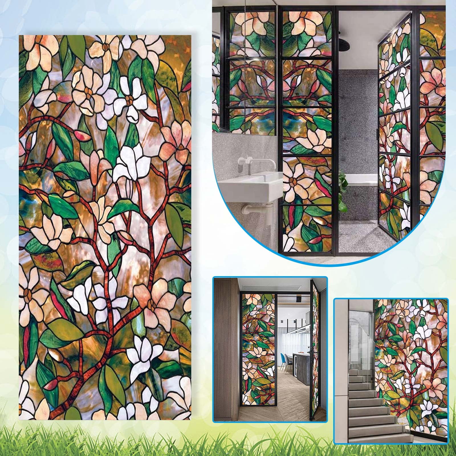 Totil Stickers Wall DIY PVC 3D Tree Decals Photo Stickers Home Decor ...