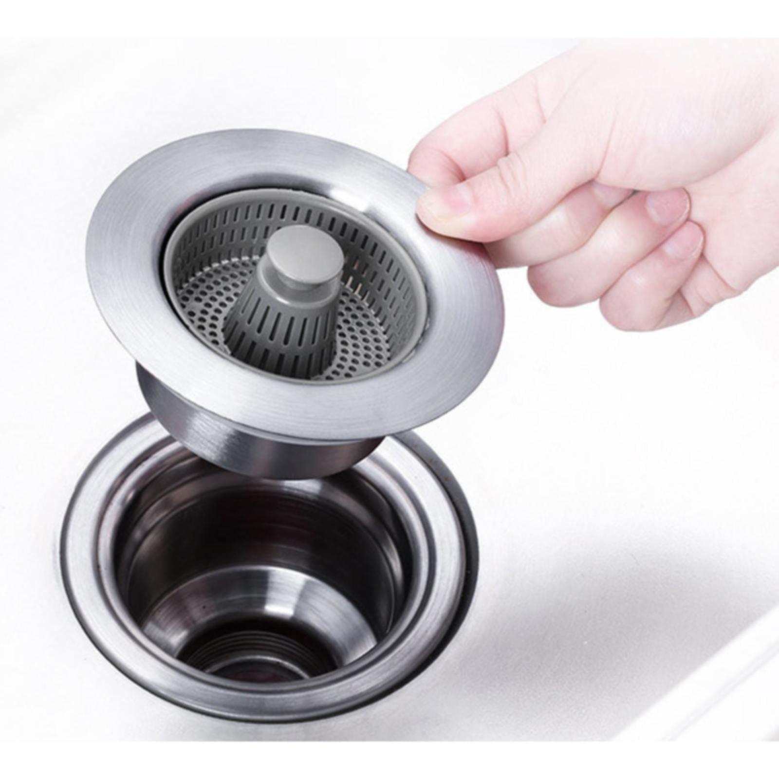 totil Strainers Various Three In One Universal Kitchen Sink Kits Plug ...